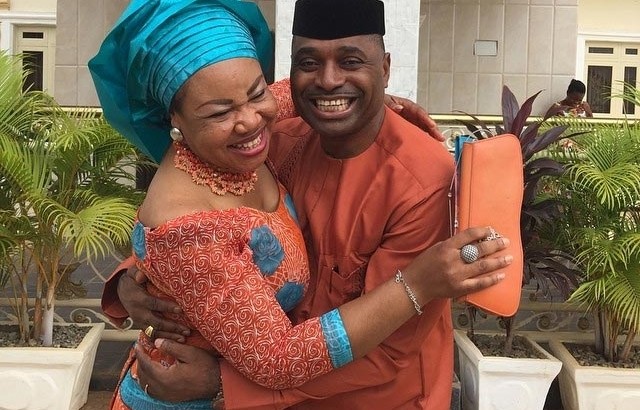 After 9 years of marriage, Actor Kenneth Okonkwo & wife welcome first ...